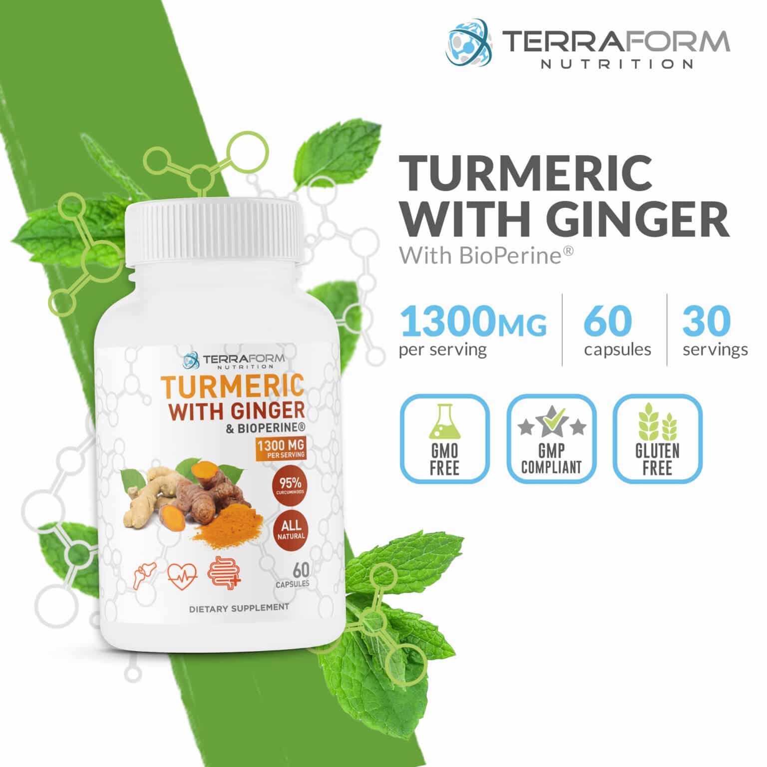 Cryosleep - Natural Sleep Aid - 60 Capsules - TerraForm Nutrition