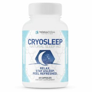 Cryosleep - Natural Sleep Aid - 60 Capsules - TerraForm Nutrition
