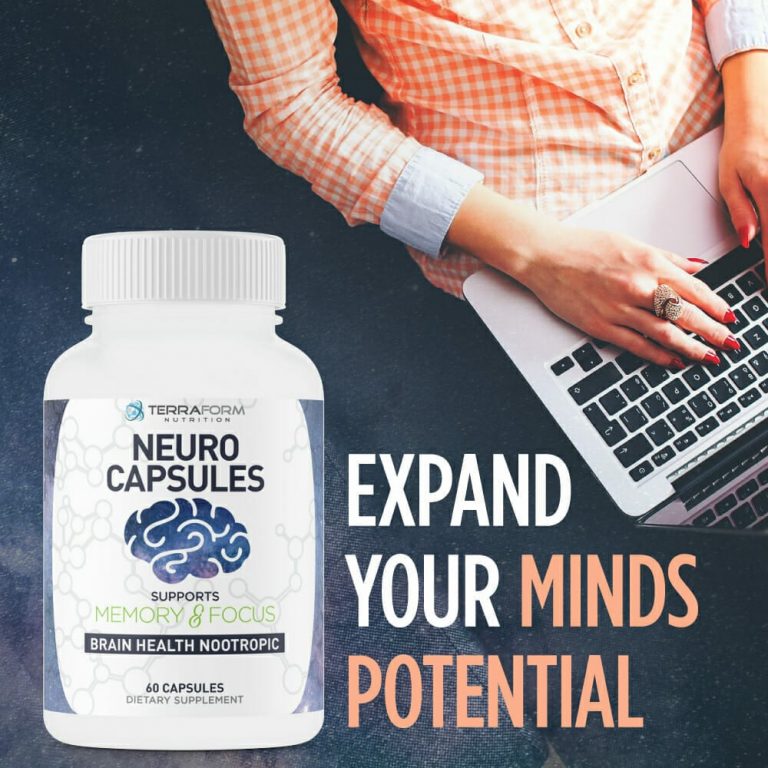 Neuro Capsules Nootropics - 60 Capsules - TerraForm Nutrition