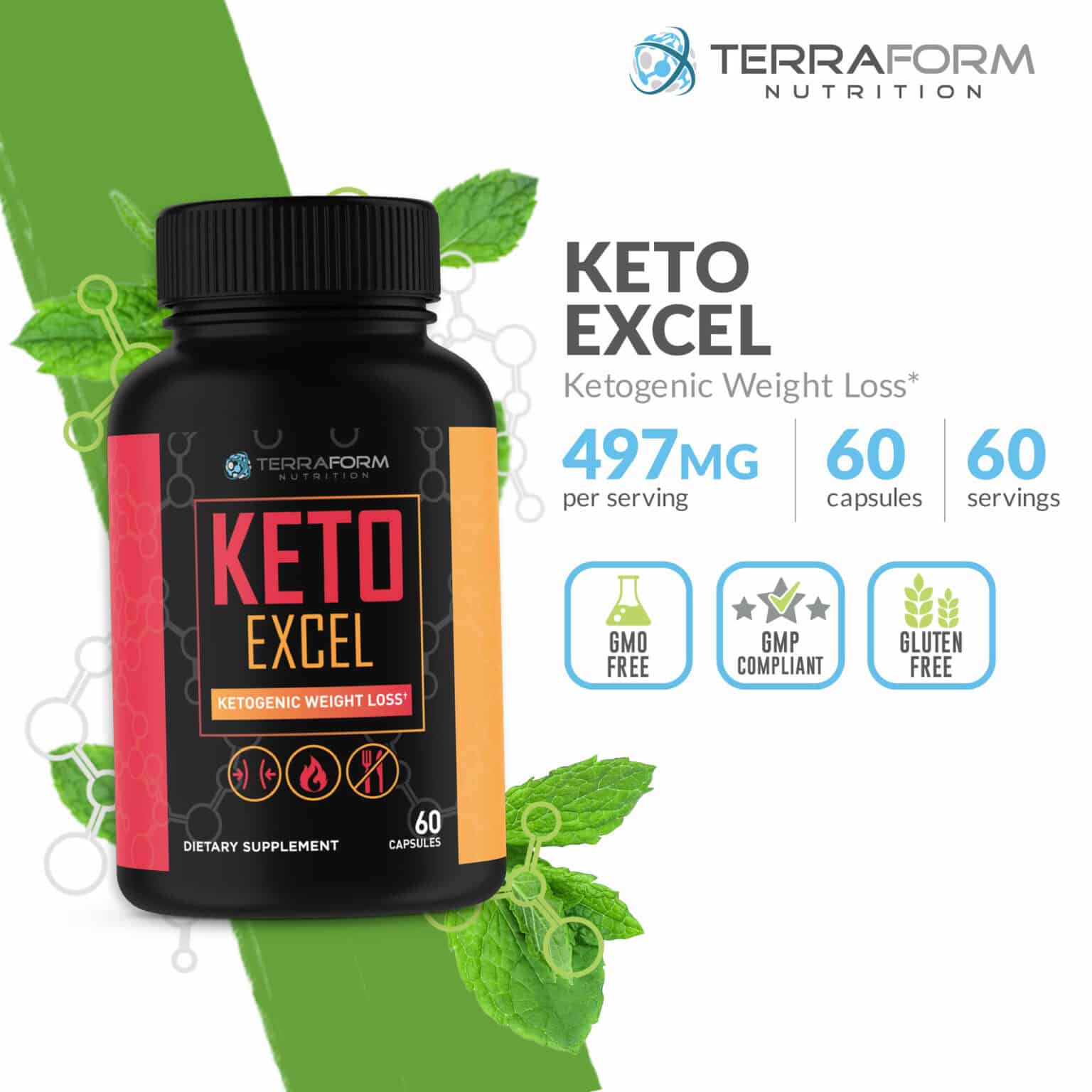 Keto Ready - Max Strength Keto Carb Blocker 1200mg - 60 Capsules ...