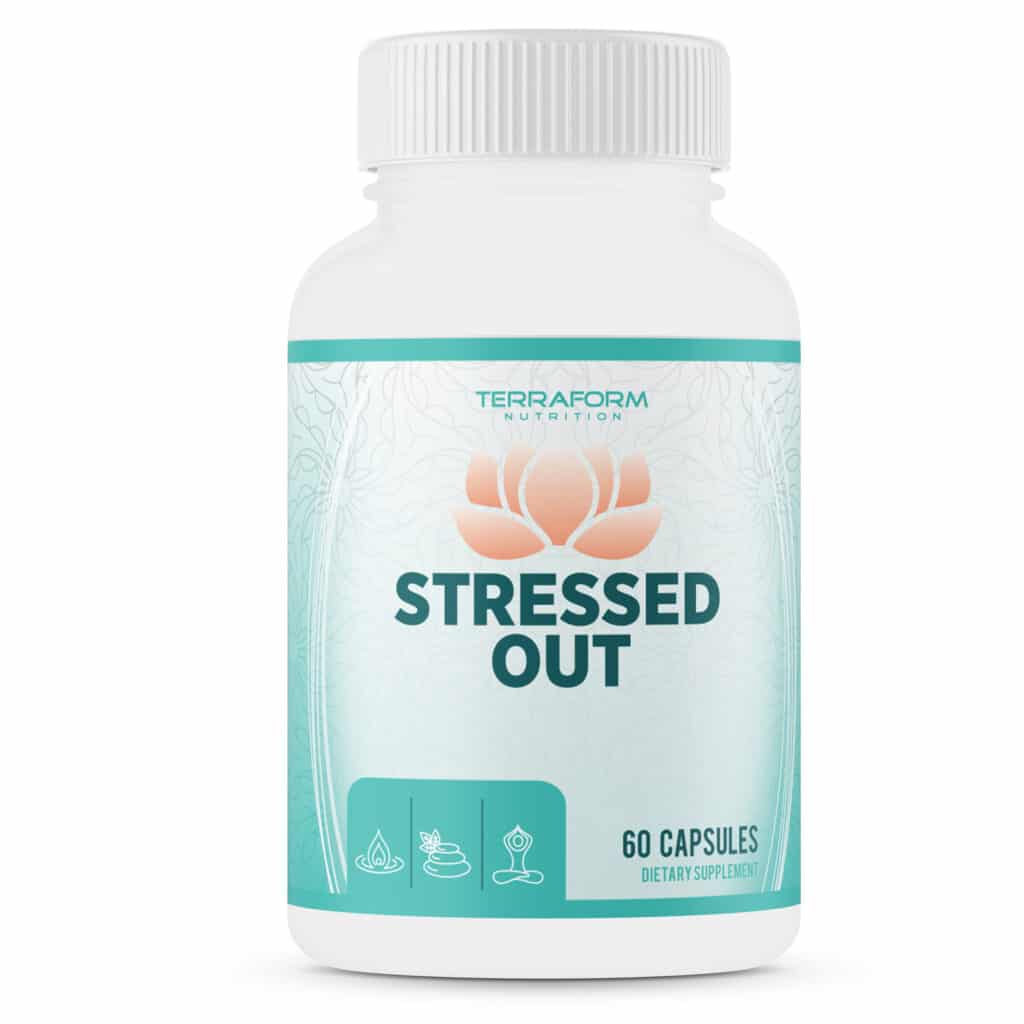 Stressed Out – Natural Stress & Anxiety Relief Aid – 60 Capsules – USA ...