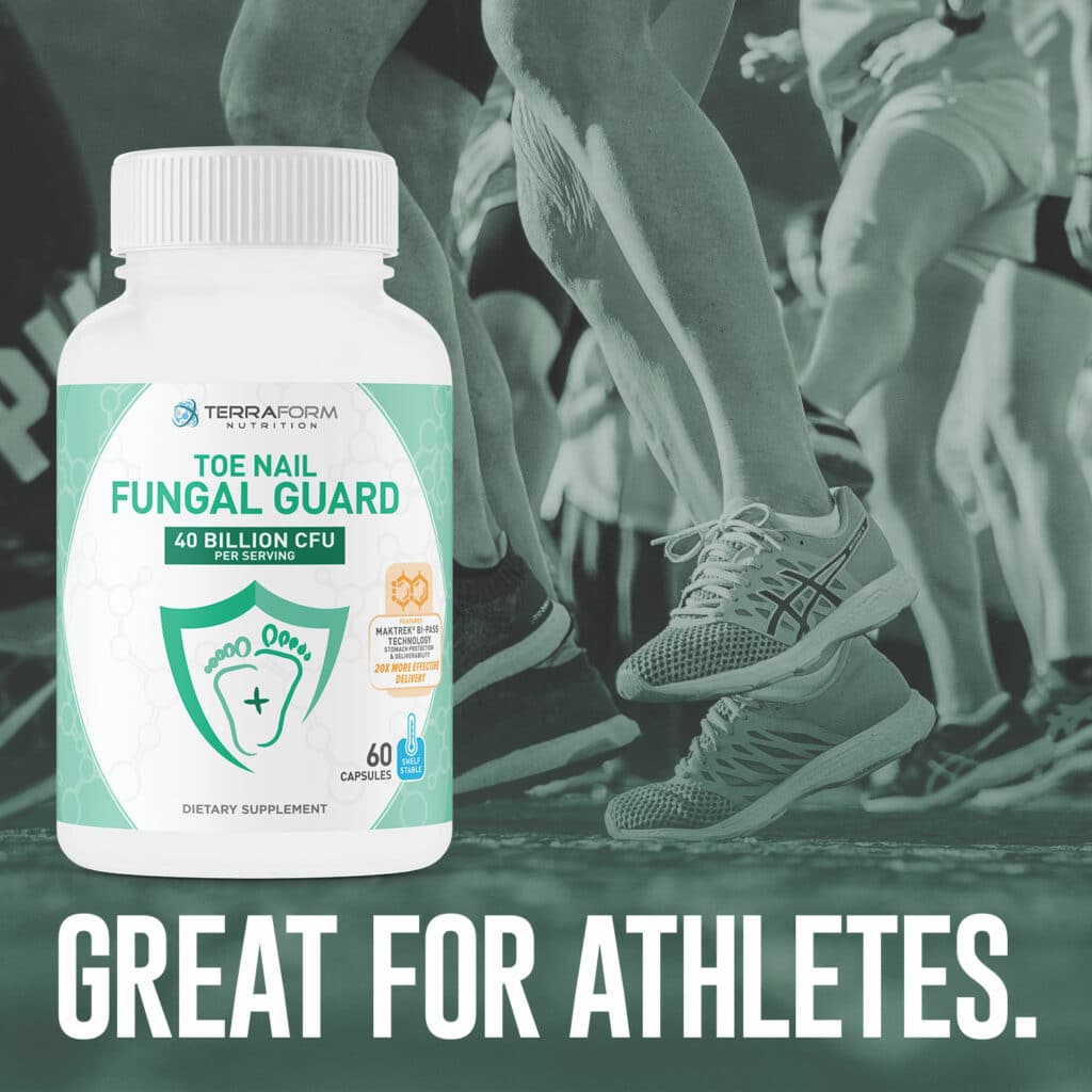 Toenail Fungal Guard - Probiotic Fungus Inhibitor - 60 Capsules ...