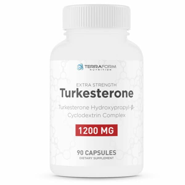 Max Strength Turkesterone 1200mg Daily - 90 Capsules - TerraForm Nutrition