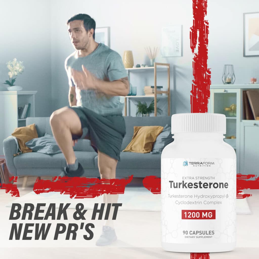 Max Strength Turkesterone 1200mg - 90 Capsules - TerraForm Nutrition