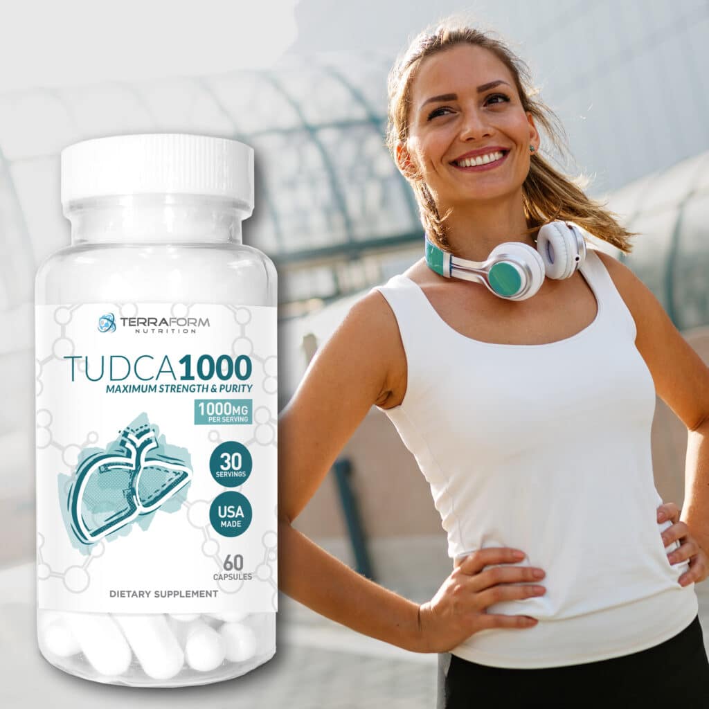 Max Strength Pure Tudca | 1000mg Per Serving | 60 Capsules - TerraForm ...